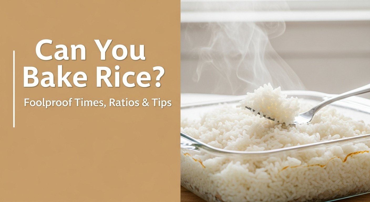 Can You Bake Rice? Foolproof Times, Ratios & Tips