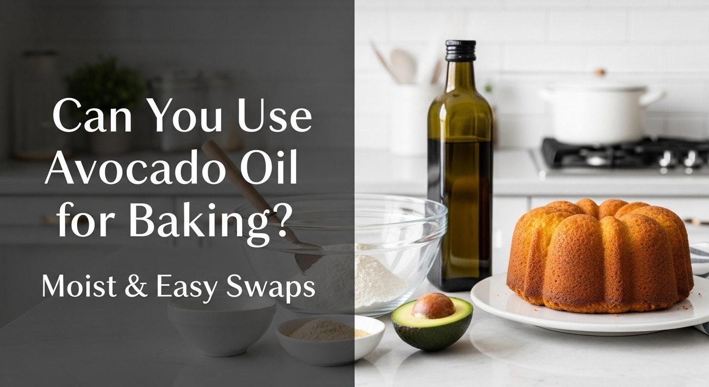 Can You Use Avocado Oil For Baking? Moist & Easy Swaps