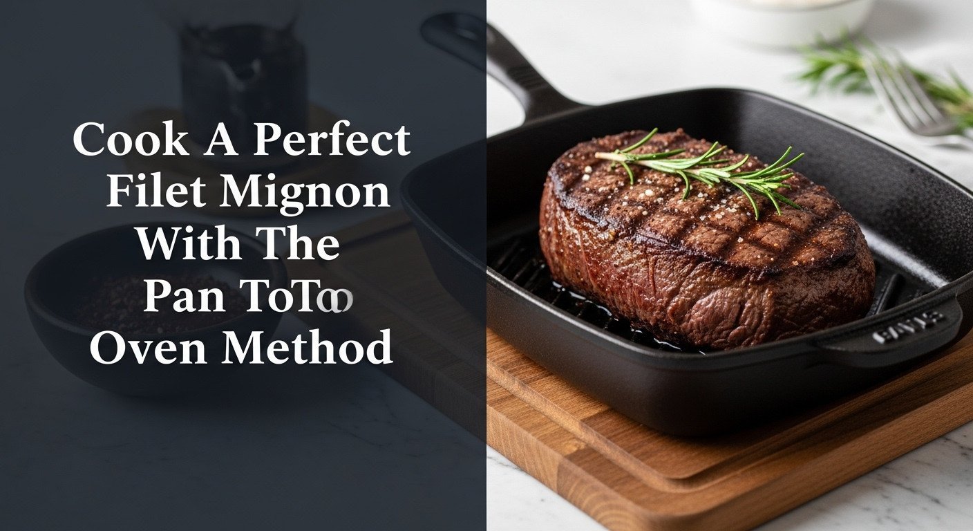 Cook A Perfect Filet Mignon With The Pan To Oven Method