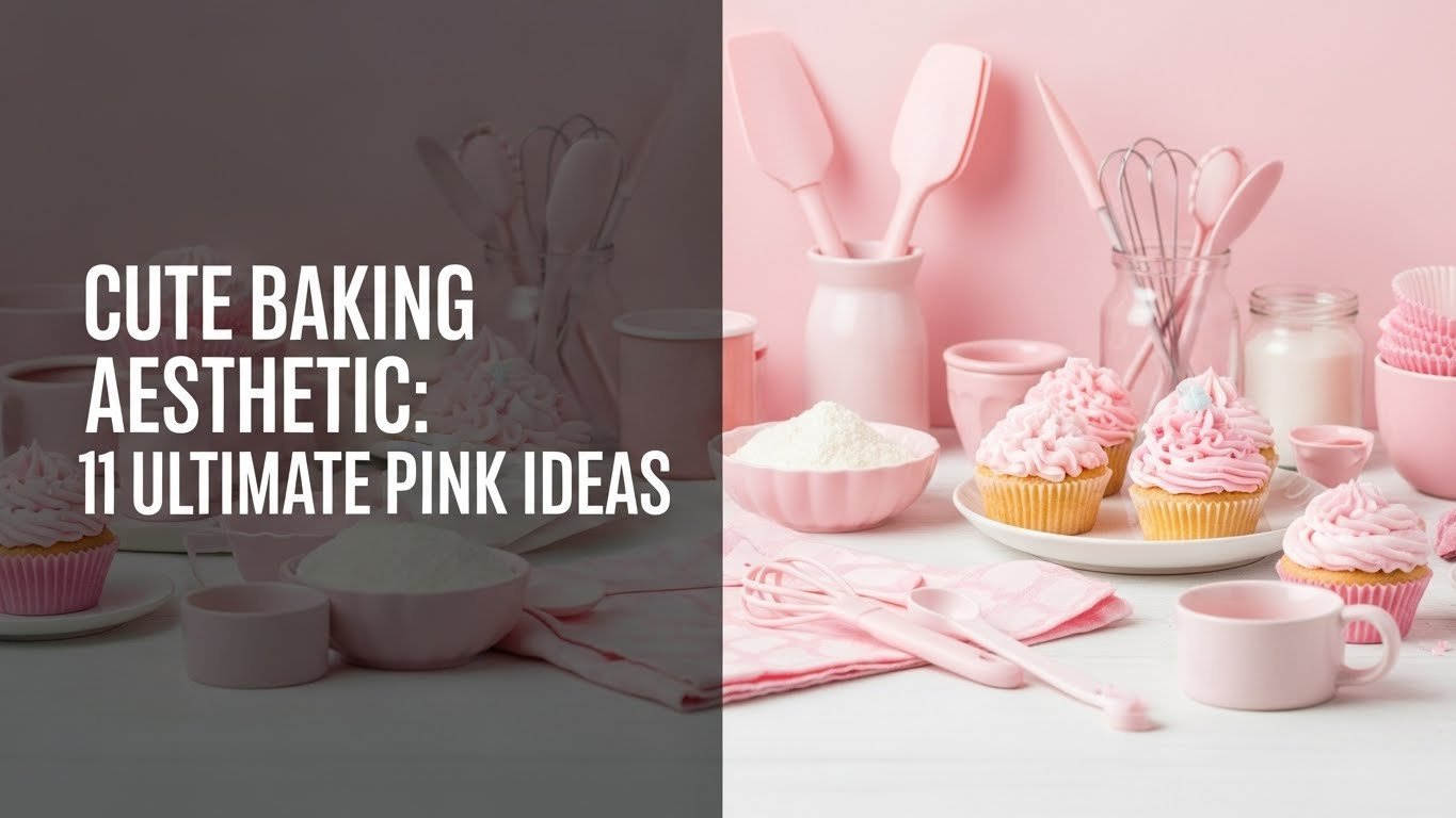 Cute Baking Aesthetic: 11 Ultimate Pink Ideas