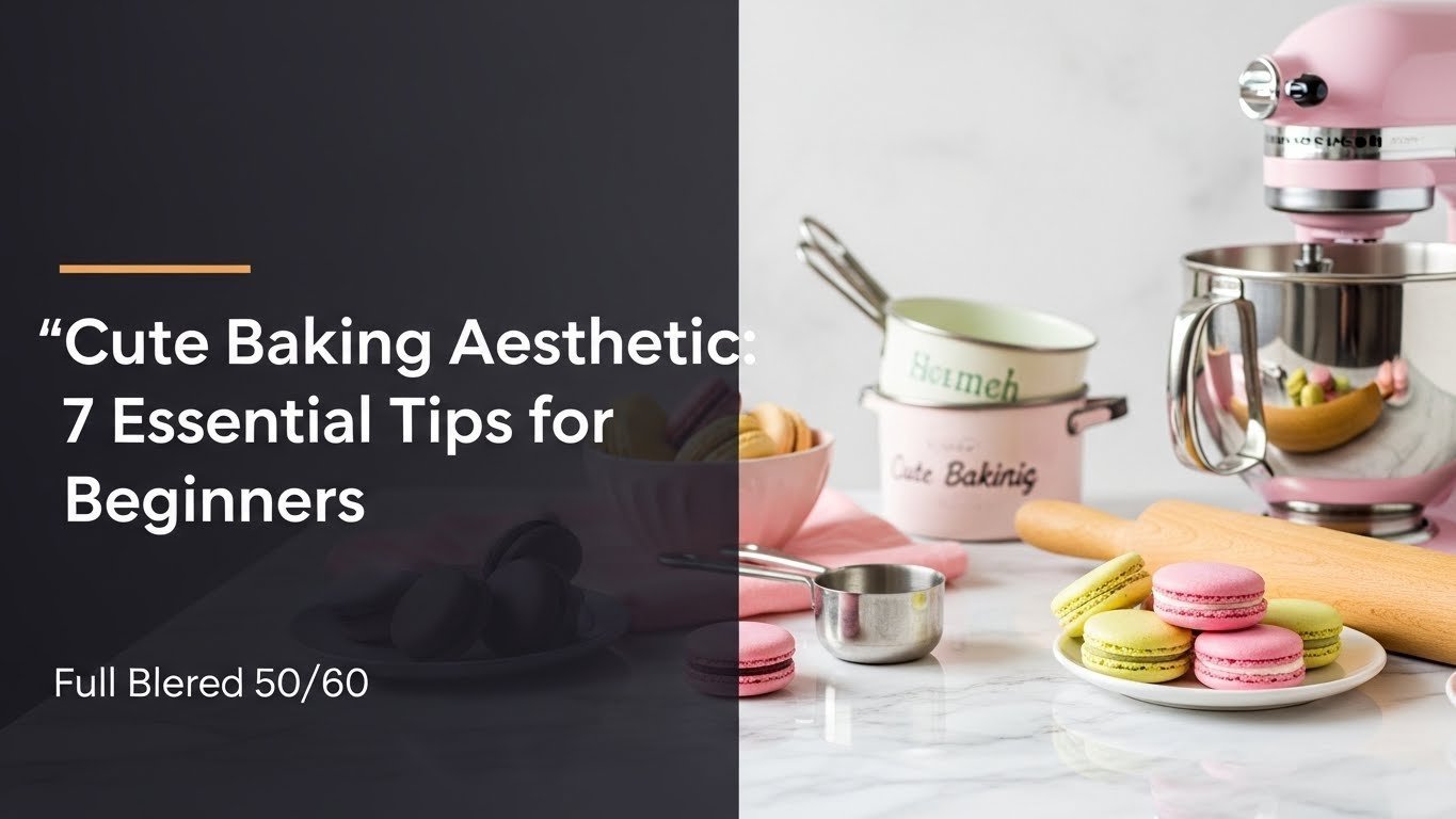 Cute Baking Aesthetic: 7 Essential Tips For Beginners