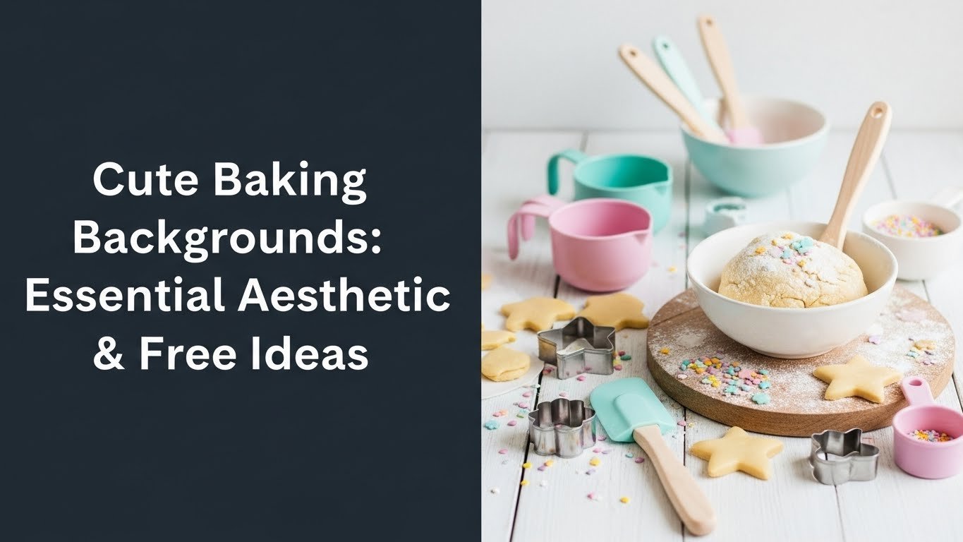 Cute Baking Backgrounds: Essential Aesthetic & Free Ideas 2026