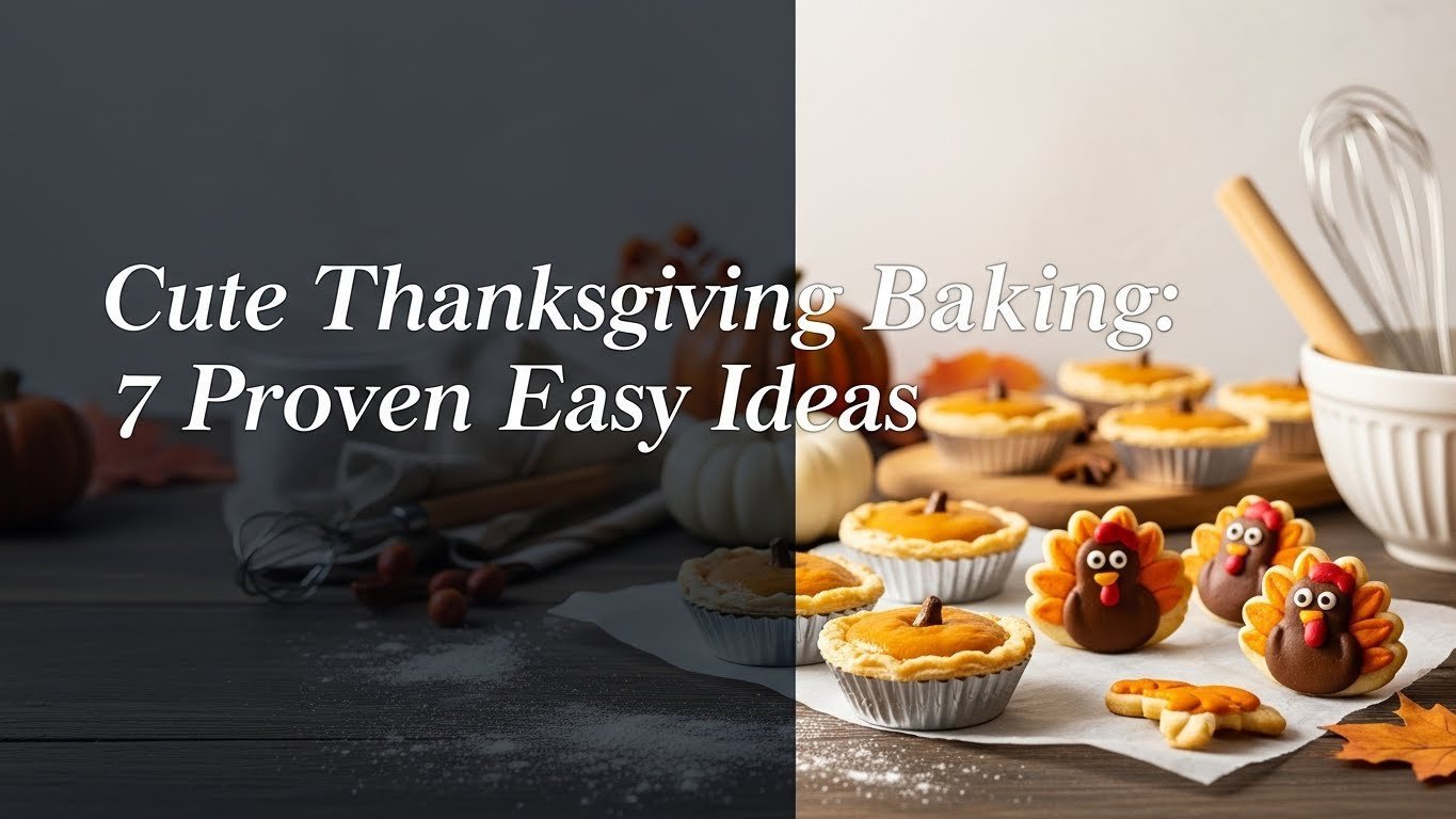 Cute Thanksgiving Baking: 7 Proven Easy Ideas For 2026