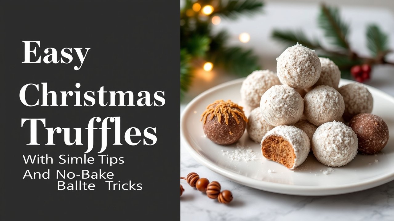Easy Christmas Truffles With Simple Tips And No Bake Tricks
