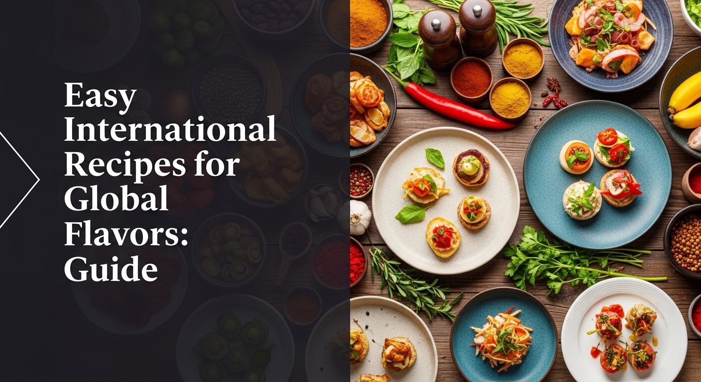 Easy International Recipes For Global Flavors: 2026 Guide