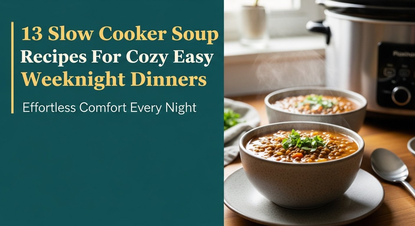13 Slow Cooker Soup Recipes For Cozy Easy Weeknight Dinners