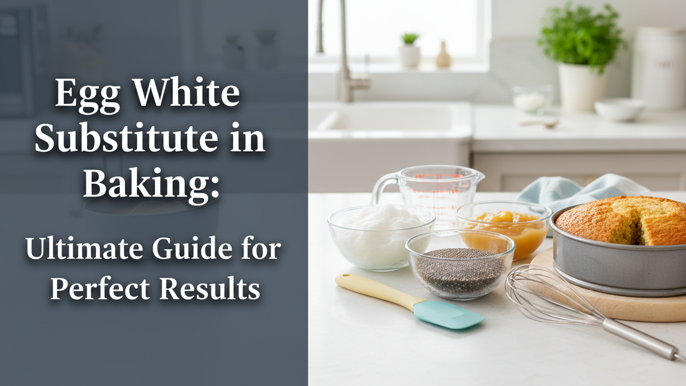 Egg White Substitute In Baking: Ultimate Guide For Perfect Results