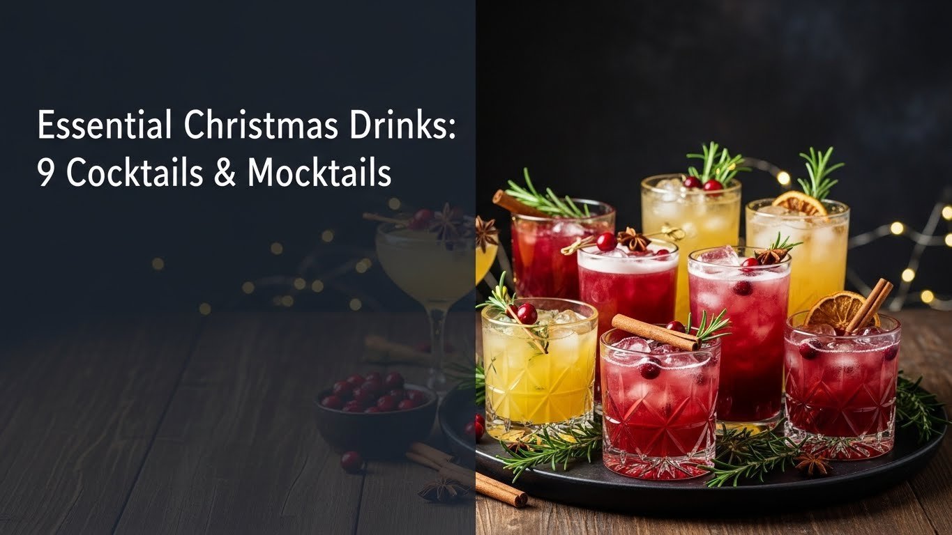 Essential Christmas Drinks: 9 Cocktails & Mocktails For 2026