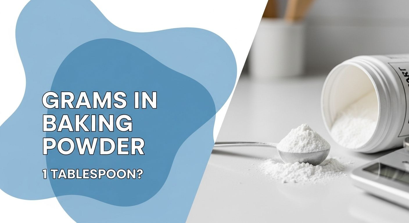 How Many Grams In 1 Tablespoon Of Baking Powder?