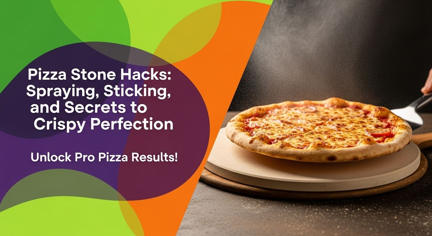 Pizza Stone Hacks: Spraying, Sticking, And Secrets To Crispy Perfection