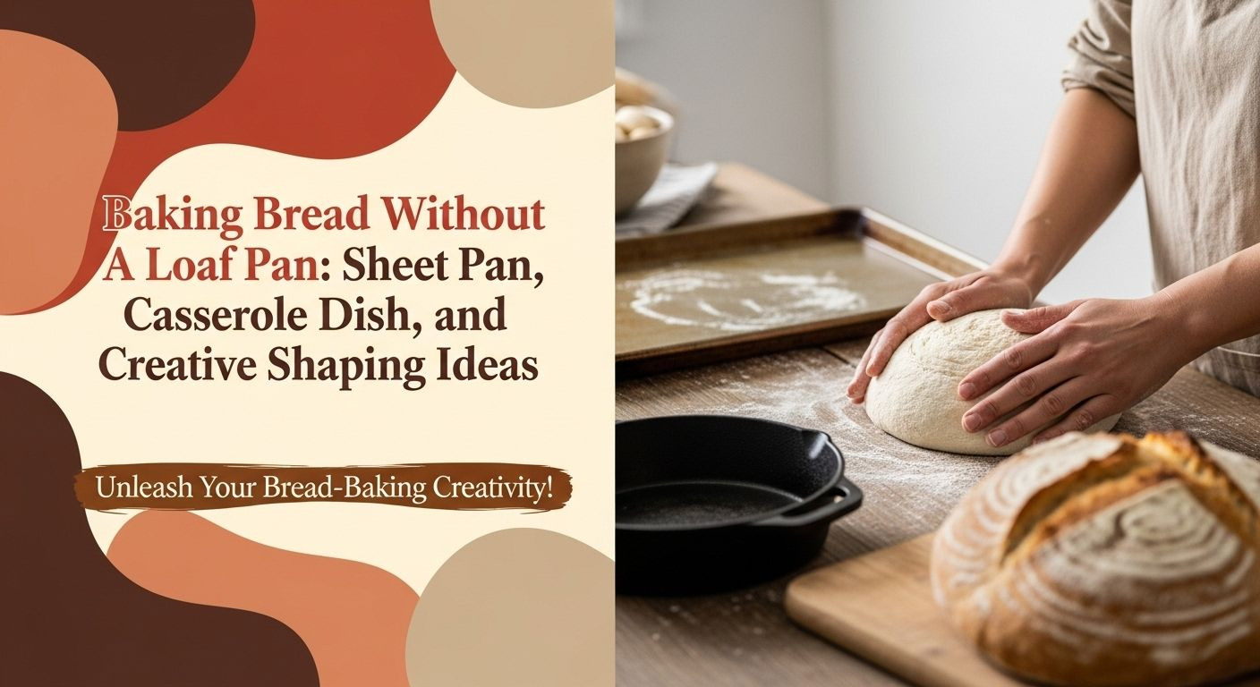 Baking Bread Without A Loaf Pan: Sheet Pan, Casserole Dish, And ...