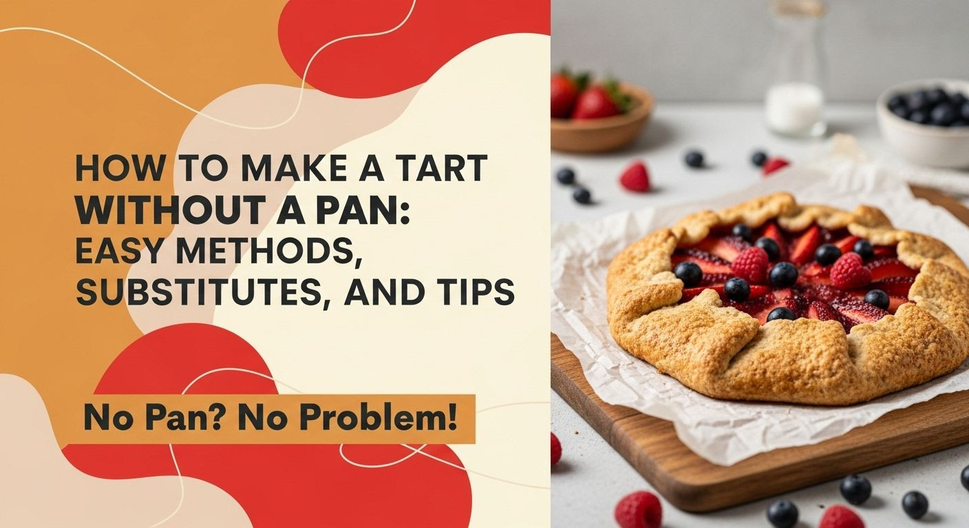 How To Make A Tart Without A Pan: Easy Methods, Substitutes, And Tips
