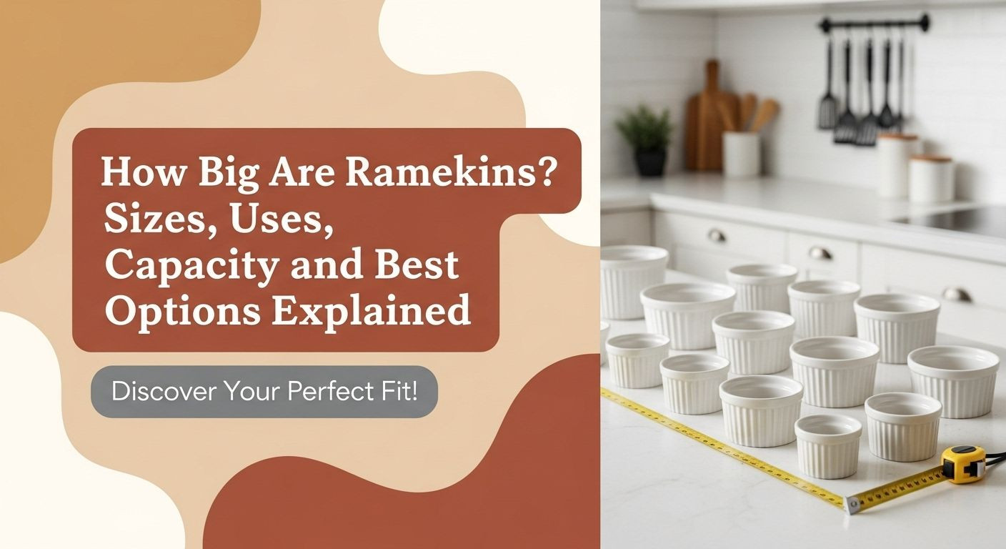 How Big Are Ramekins? Sizes, Uses, Capacity, And Best Options Explained