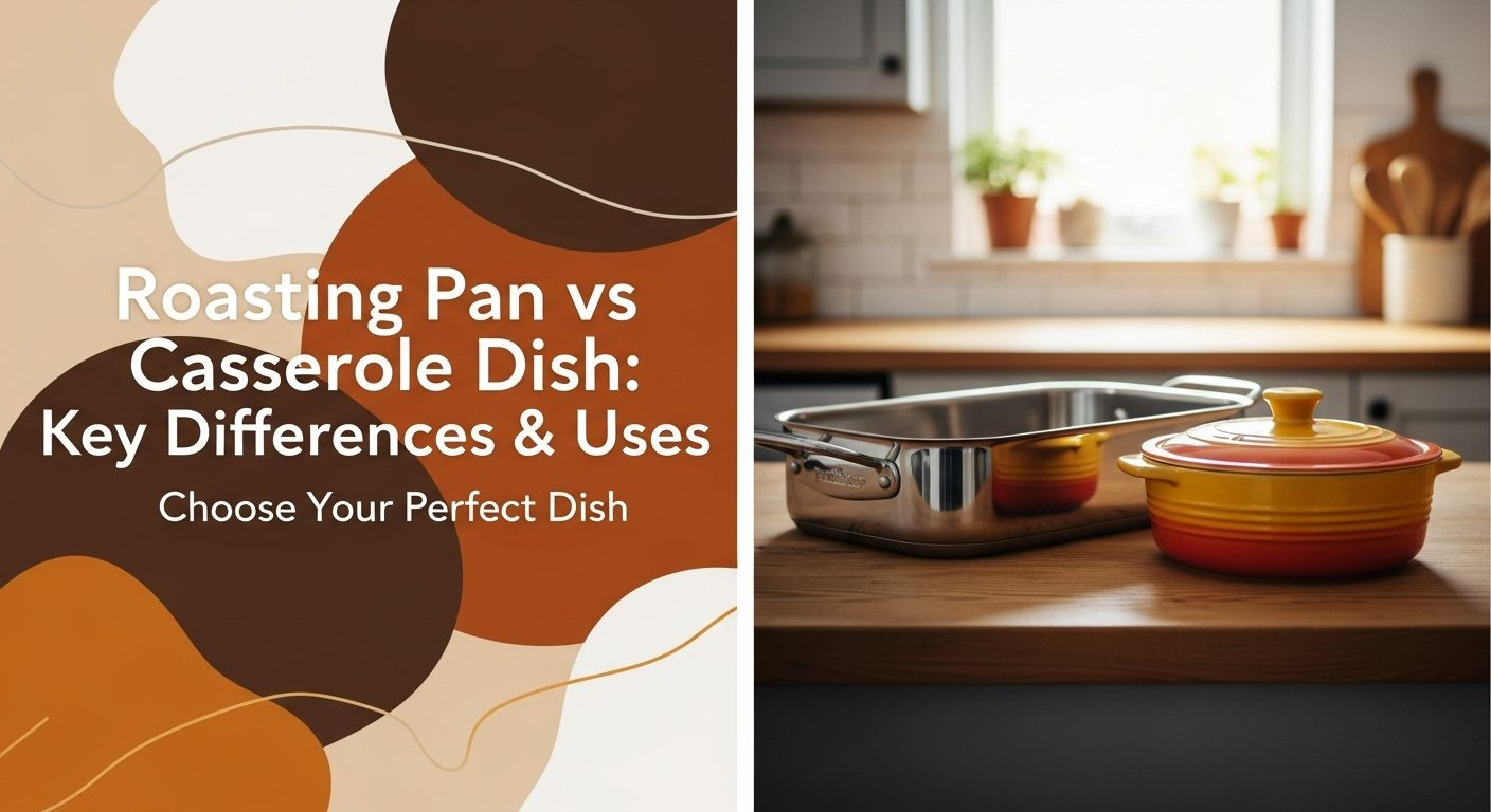 Roasting Pan Vs Casserole Dish: Key Differences & Uses