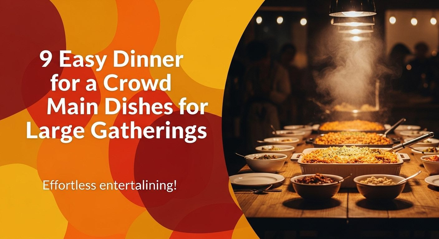 9 Easy Dinner For A Crowd Main Dishes For Large Gatherings