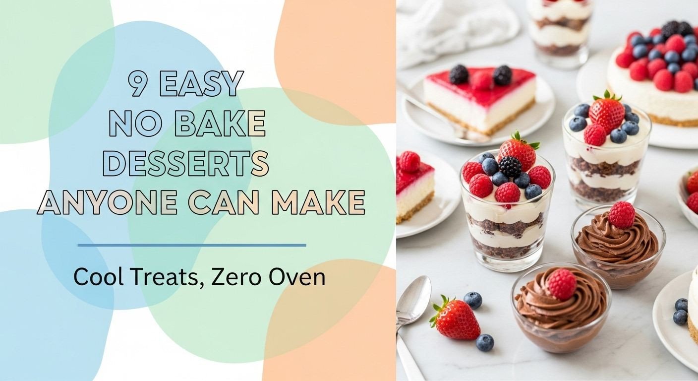 9 Easy No Bake Desserts Anyone Can Make