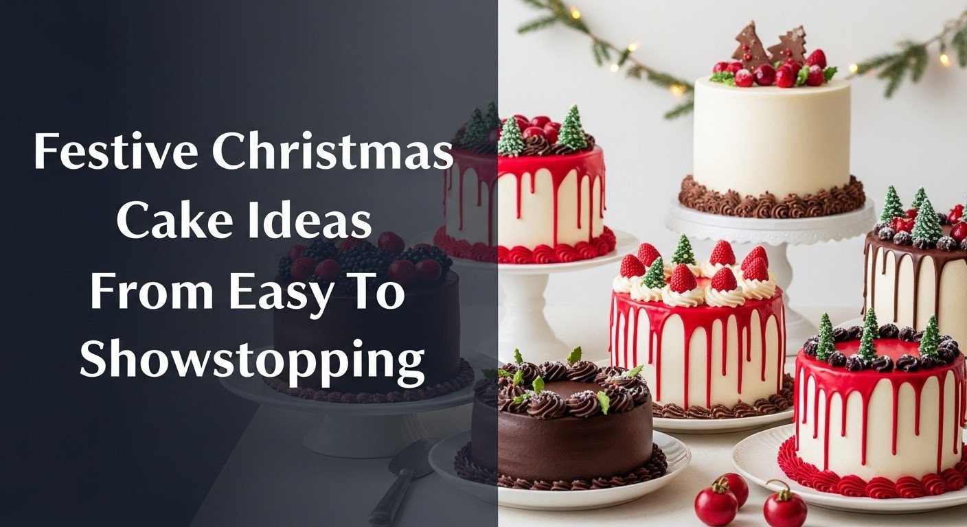 Festive Christmas Cake Ideas From Easy To Showstopping