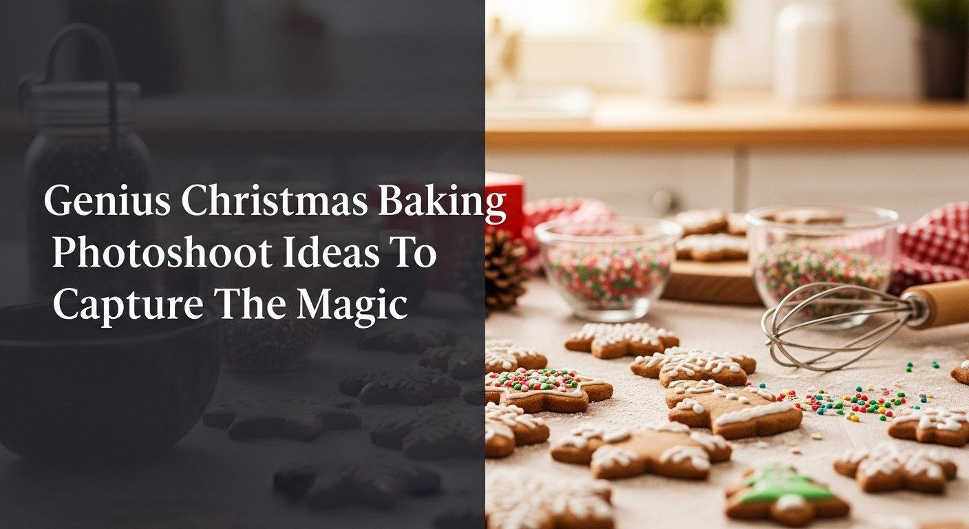 Genius Christmas Baking Photoshoot Ideas To Capture The Magic
