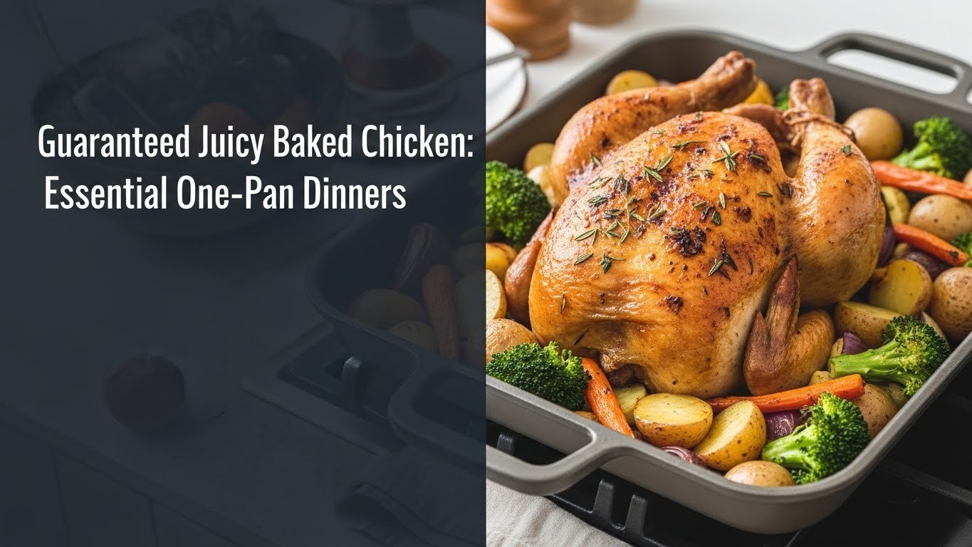 Guaranteed Juicy Baked Chicken: Essential One-Pan Dinners