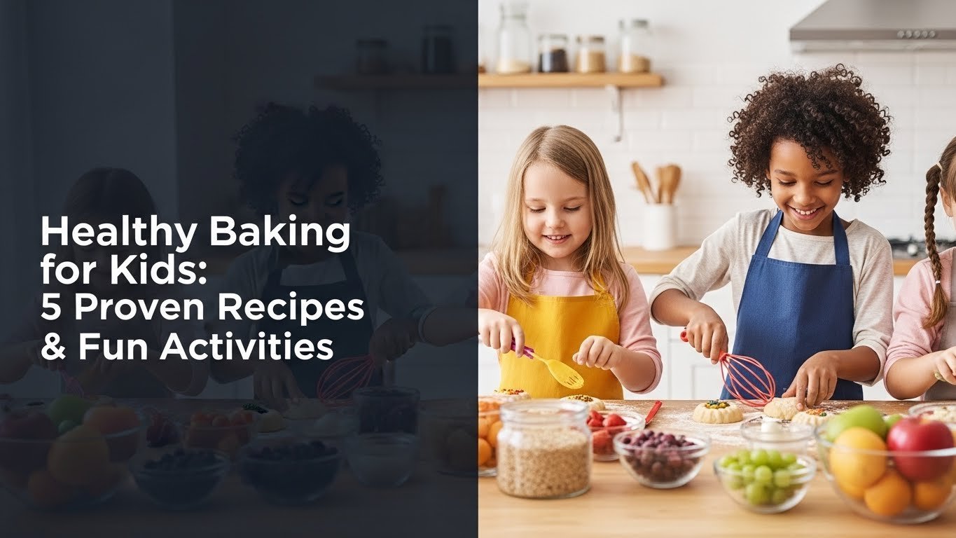 Healthy Baking For Kids: 5 Proven Recipes & Fun Activities