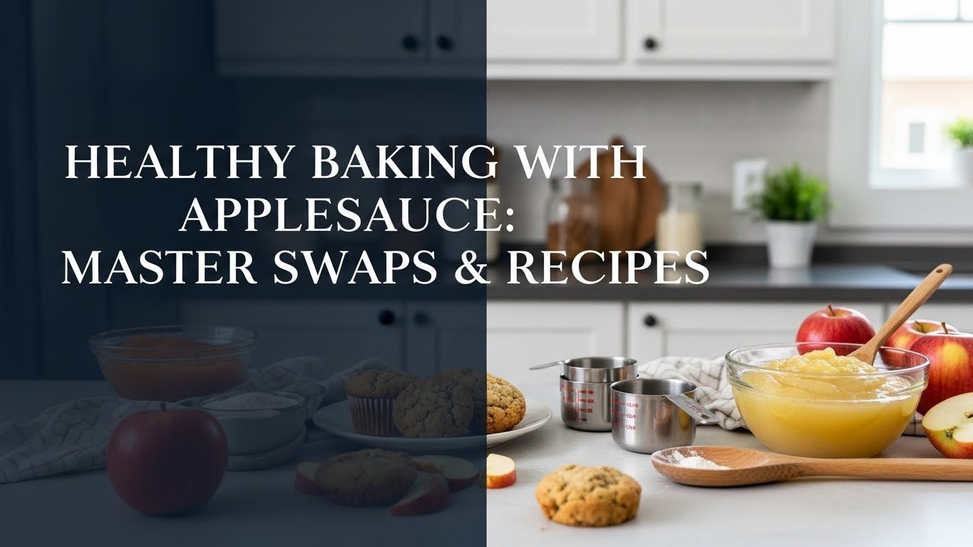 Healthy Baking With Applesauce: Master Swaps & Recipes