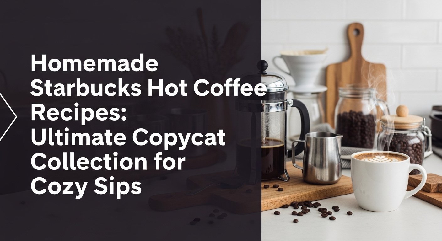 Homemade Starbucks Hot Coffee Recipes: Ultimate Copycat Collection For ...