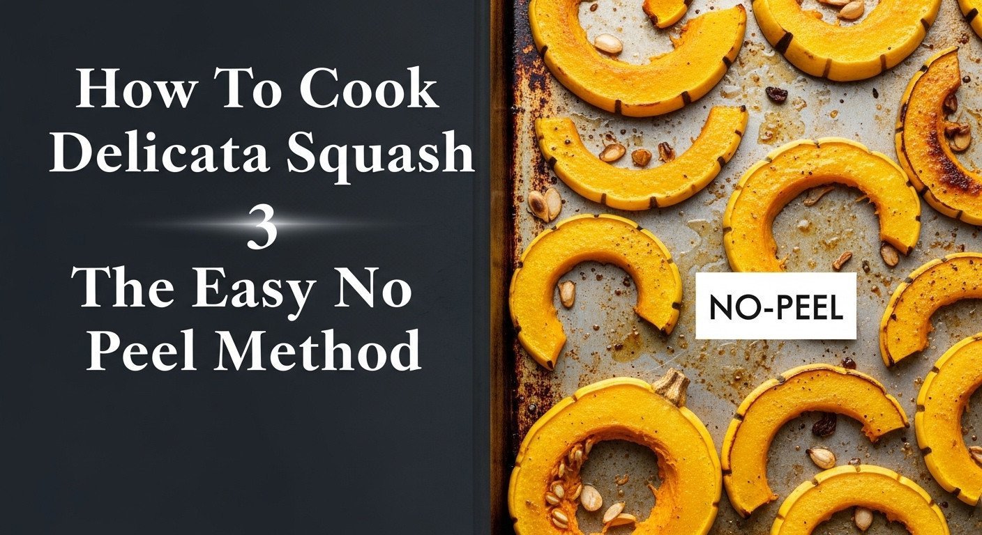 How To Cook Delicata Squash The Easy No Peel Method