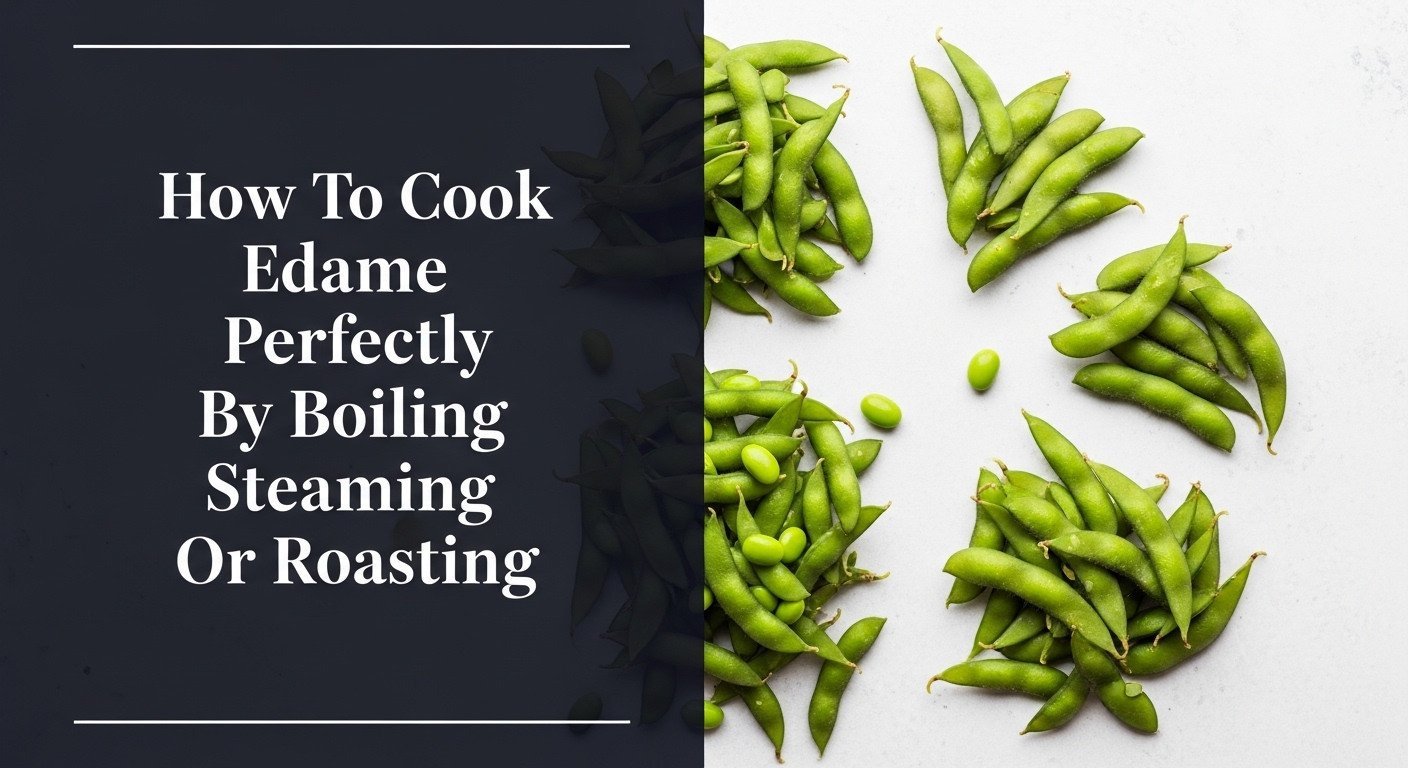 How To Cook Edamame Perfectly By Boiling Steaming Or Roasting