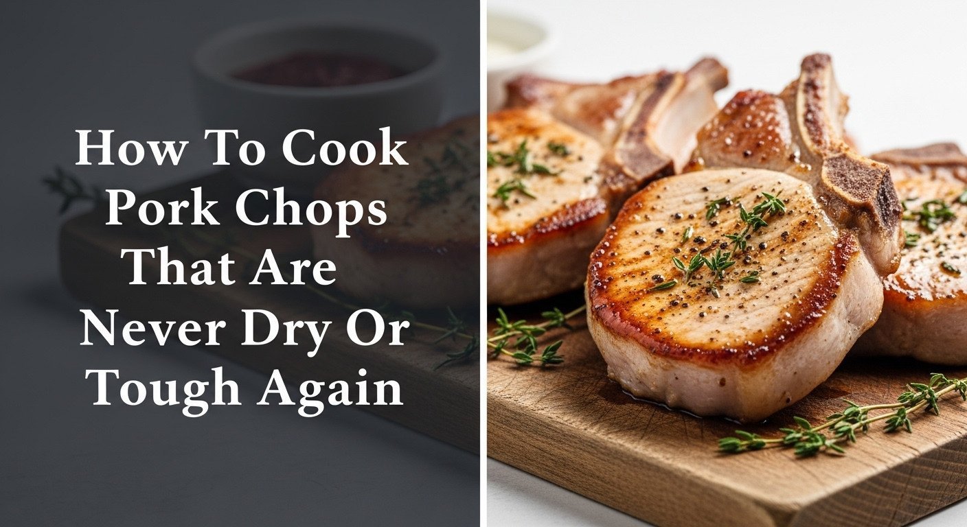 How To Cook Pork Chops That Are Never Dry Or Tough Again