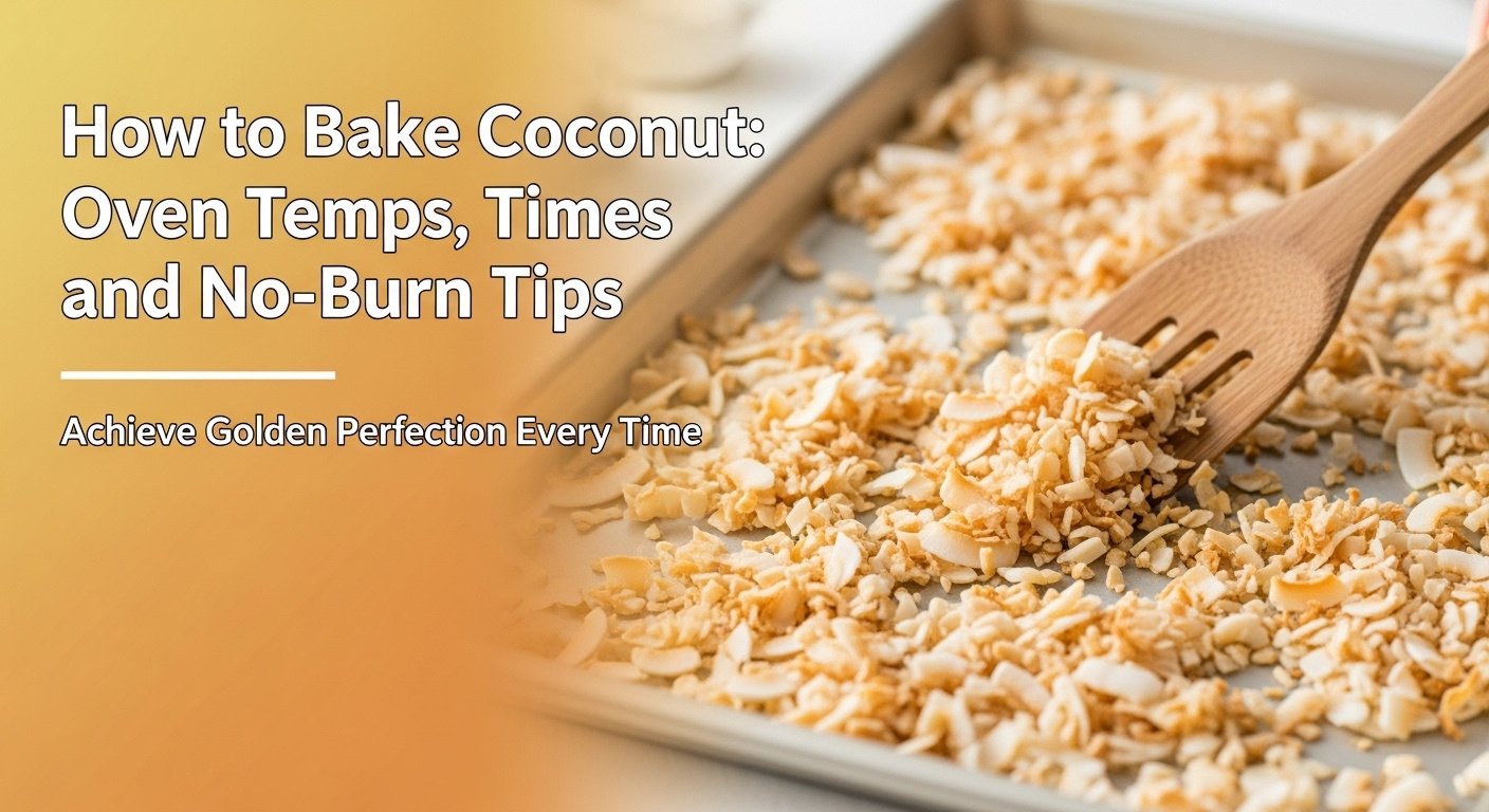 How To Bake Coconut: Oven Temps, Times And No-Burn Tips