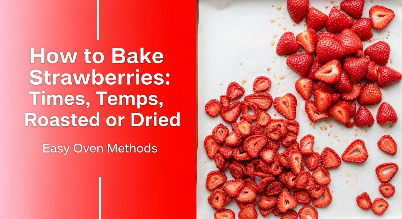 How To Bake Strawberries: Times, Temps, Roasted Or Dried