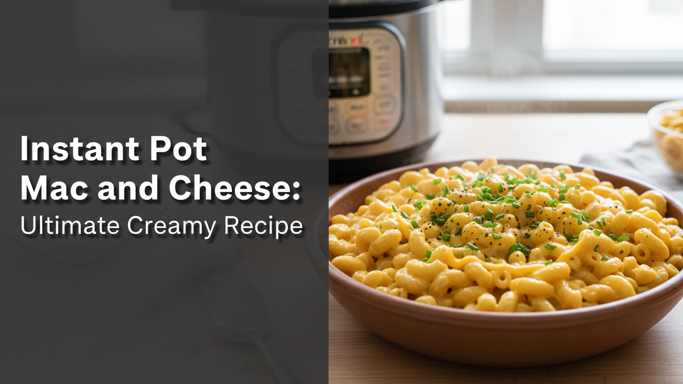 Instant Pot Mac And Cheese: Ultimate Creamy Recipe