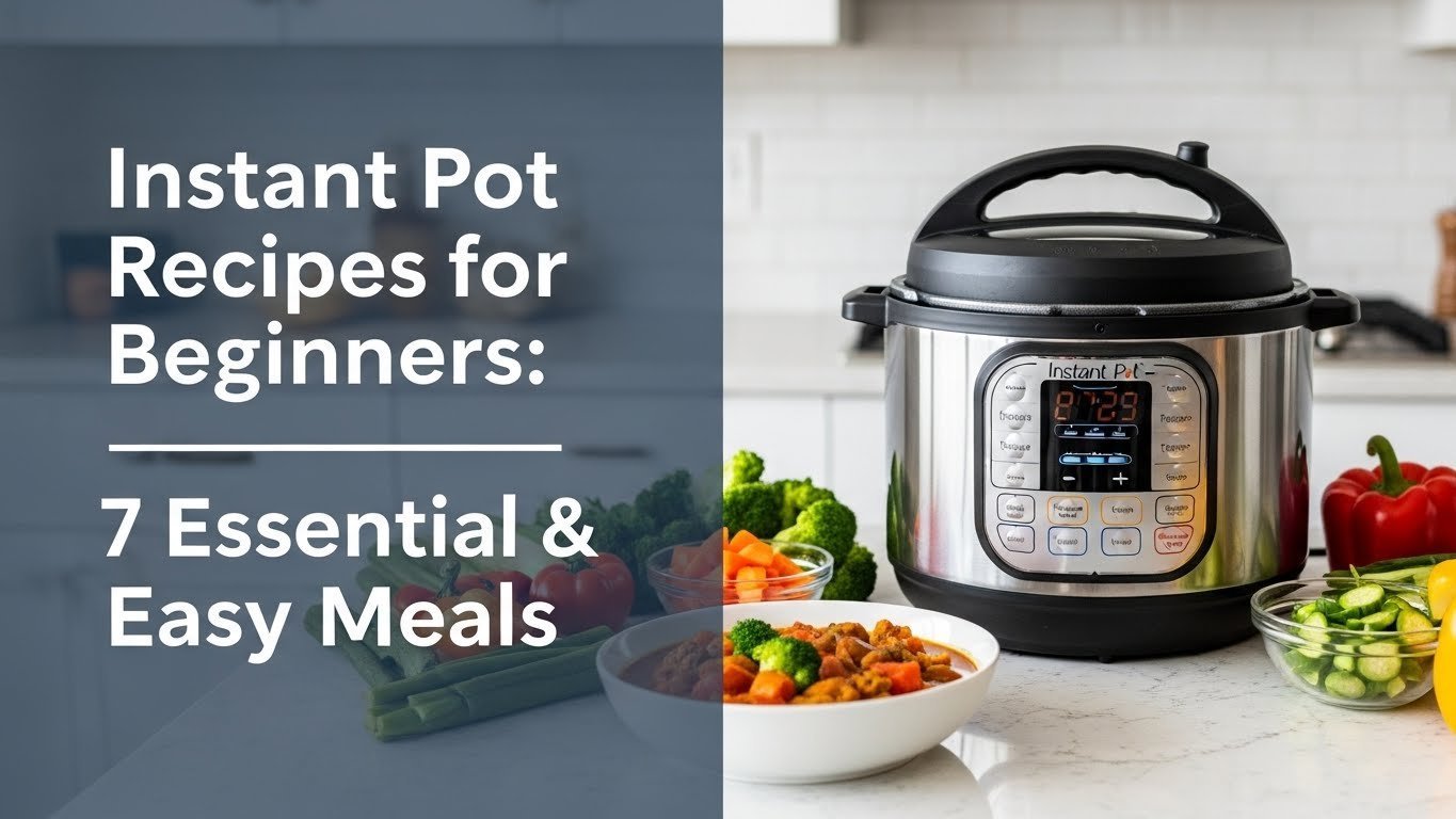 Instant Pot Recipes For Beginners: 7 Essential & Easy Meals