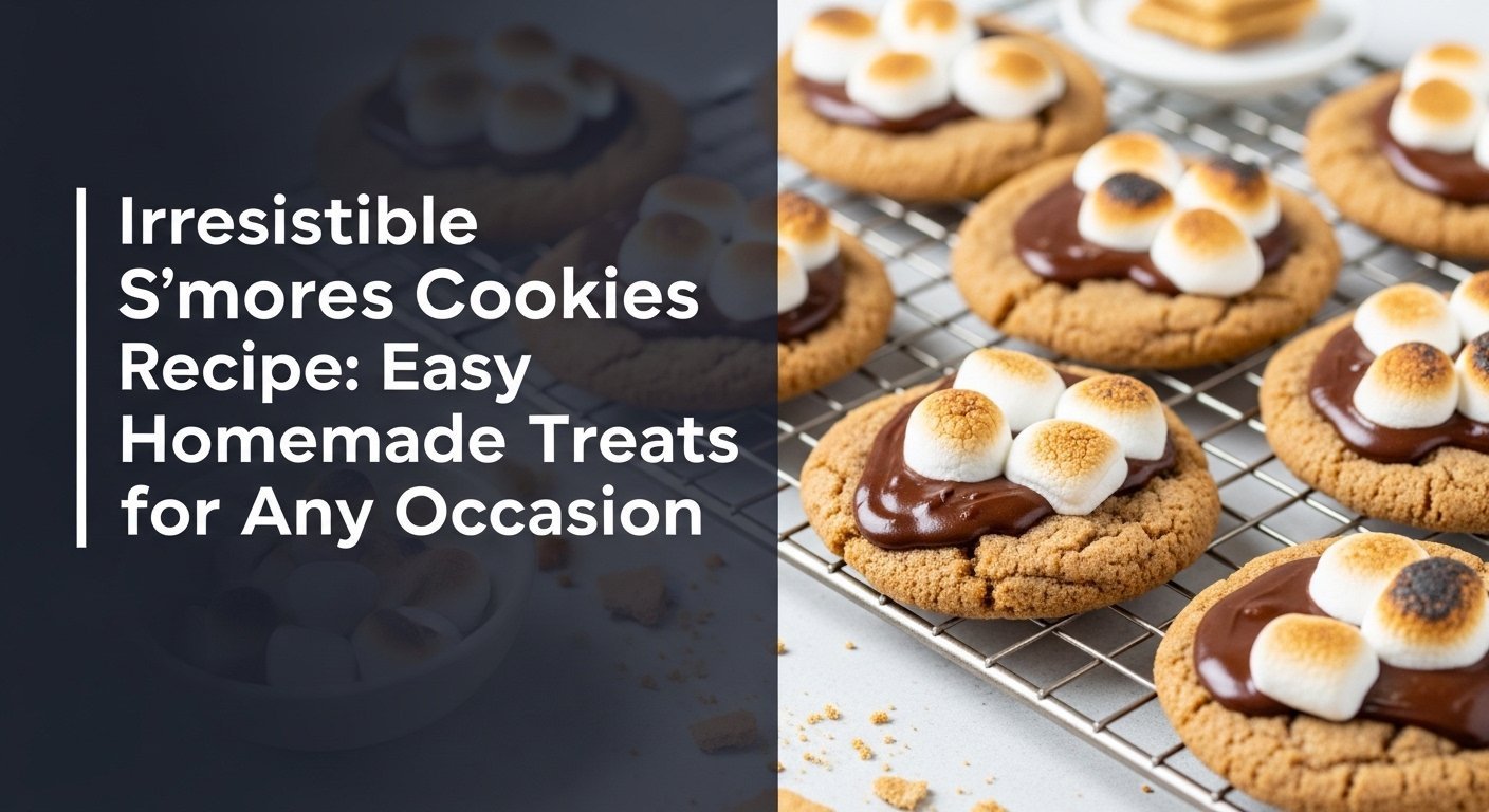 Irresistible S'mores Cookies Recipe: Easy Homemade Treats For Any Occasion
