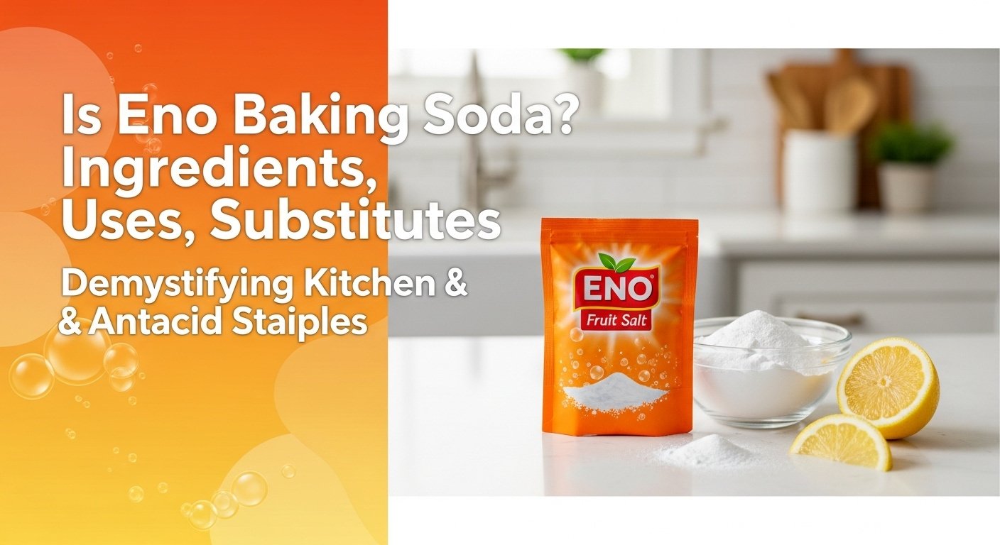 Is Eno Baking Soda? Ingredients, Uses, Substitutes