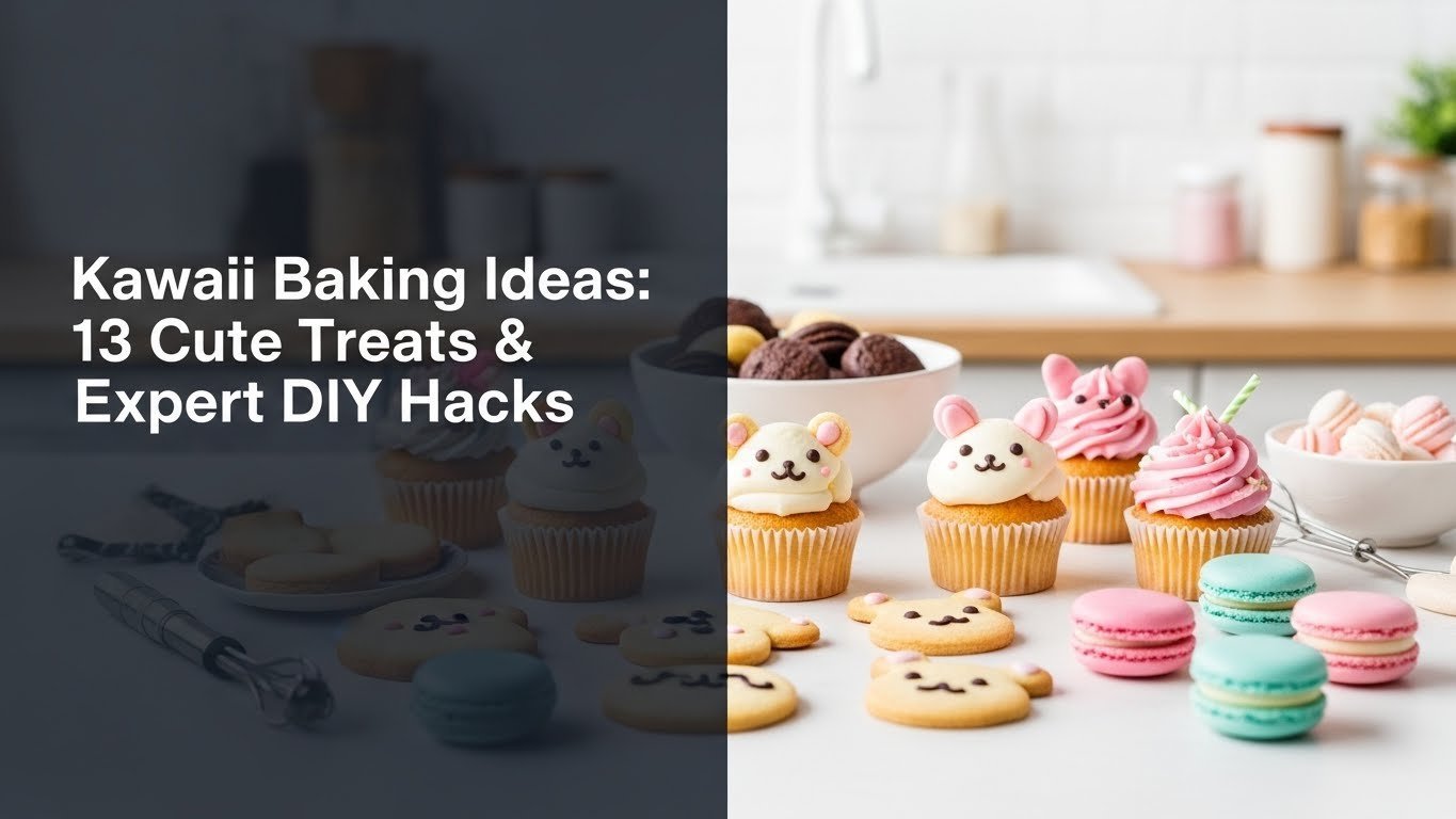 Kawaii Baking Ideas: 13 Cute Treats & Expert DIY Hacks