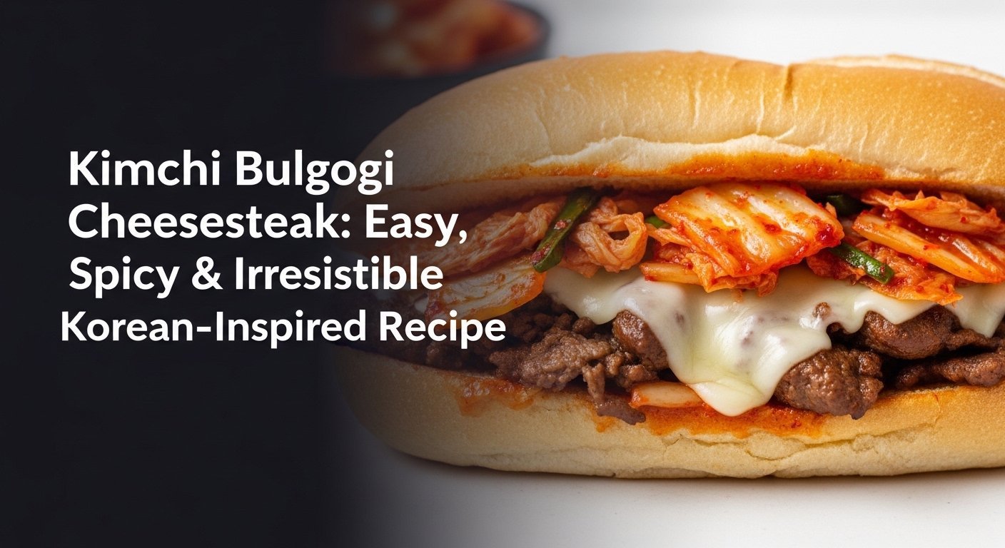 Kimchi Bulgogi Cheesesteak: Easy, Spicy & Irresistible Korean-Inspired ...