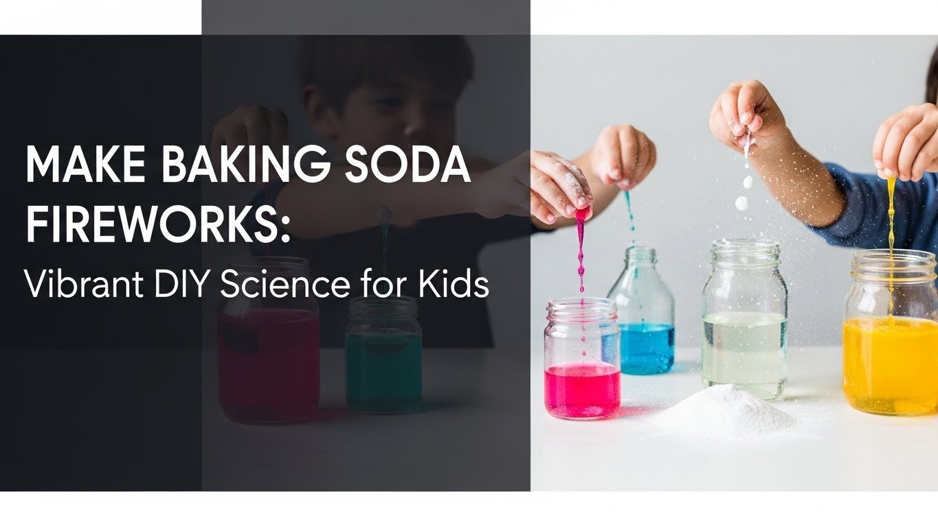 Make Baking Soda Fireworks: Vibrant DIY Science For Kids