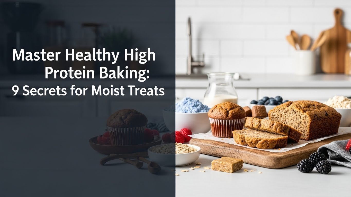 Master Healthy High Protein Baking: 9 Secrets For Moist Treats