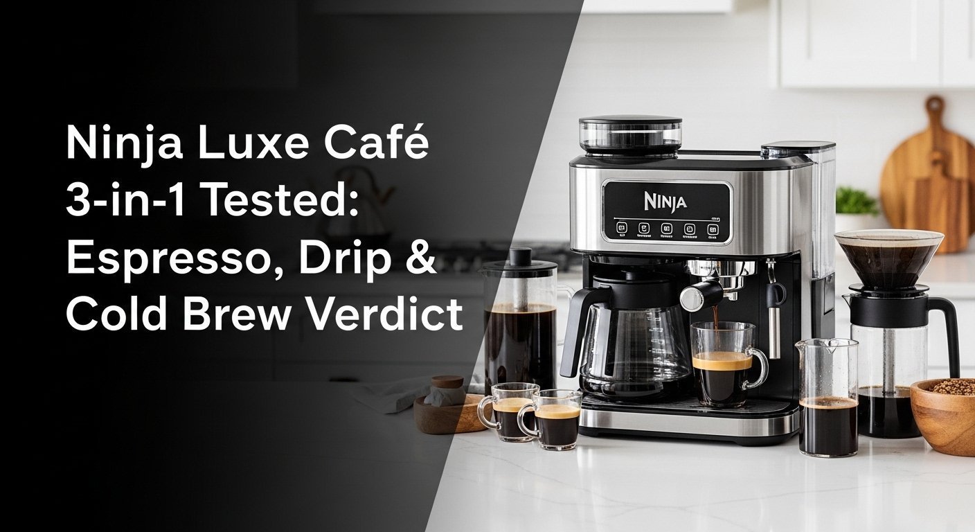 Ninja Luxe Cafe 3-in-1 Tested: Espresso, Drip & Cold Brew Verdict