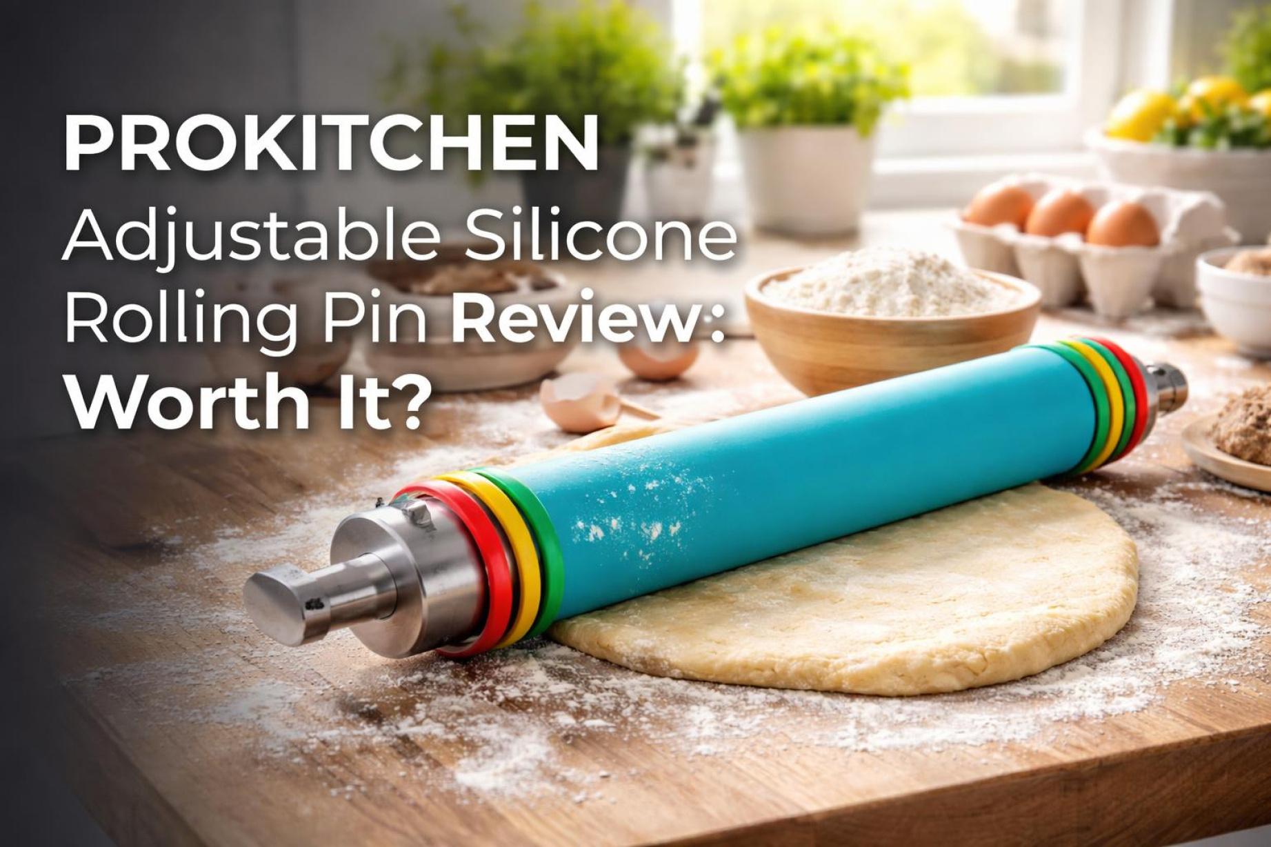 PROKITCHEN Adjustable Silicone Rolling Pin Review: Worth It?