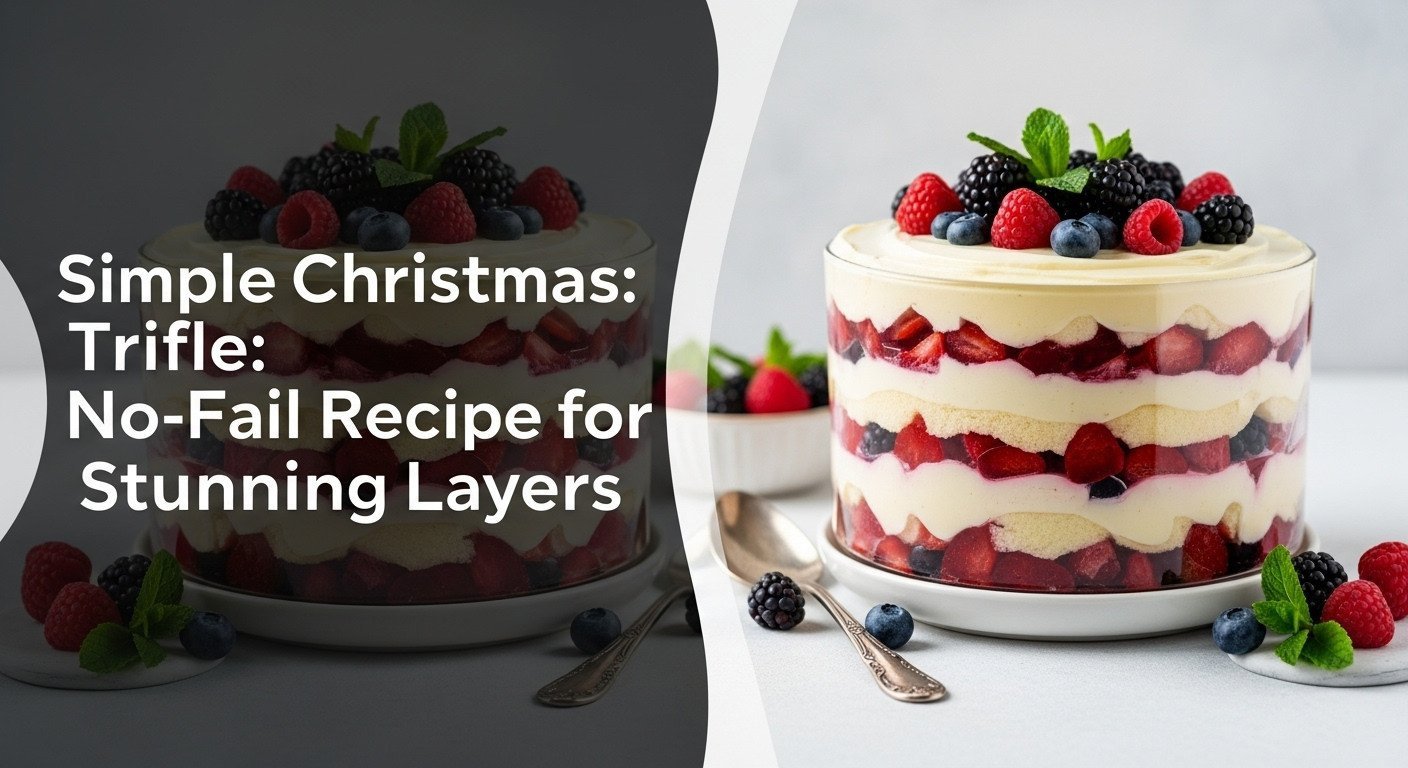 Simple Christmas Trifle: No-Fail Recipe For Stunning Layers