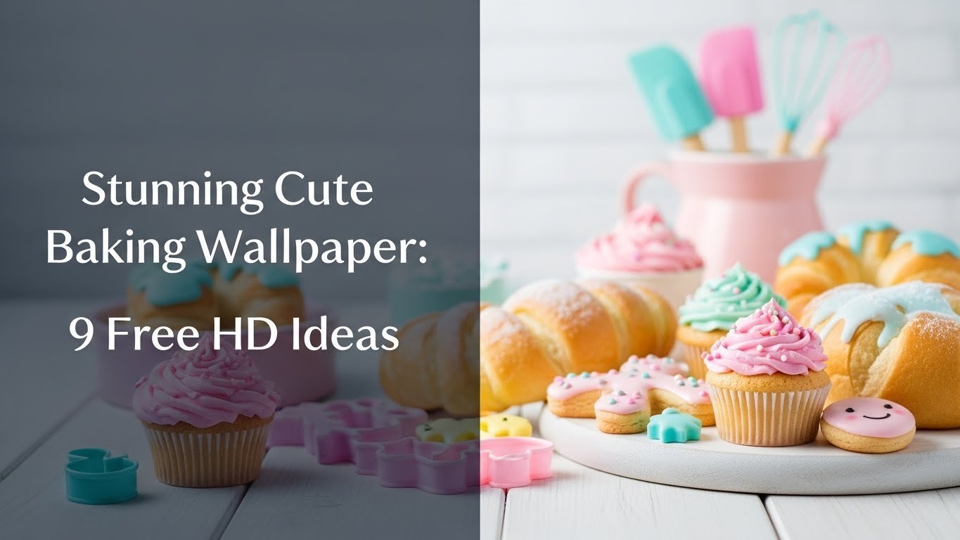 Stunning Cute Baking Wallpaper: 9 Free HD Ideas