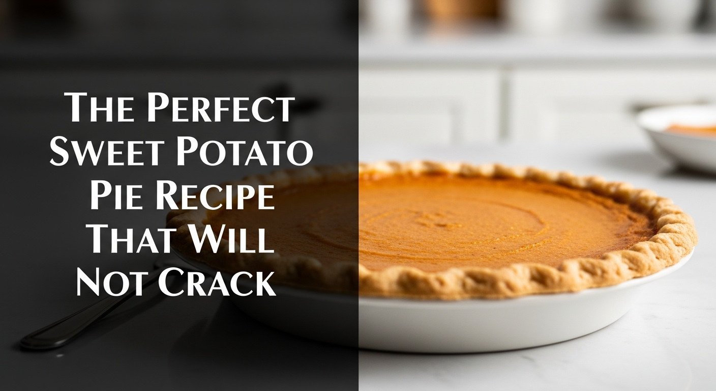 The Perfect Sweet Potato Pie Recipe That Will Not Crack