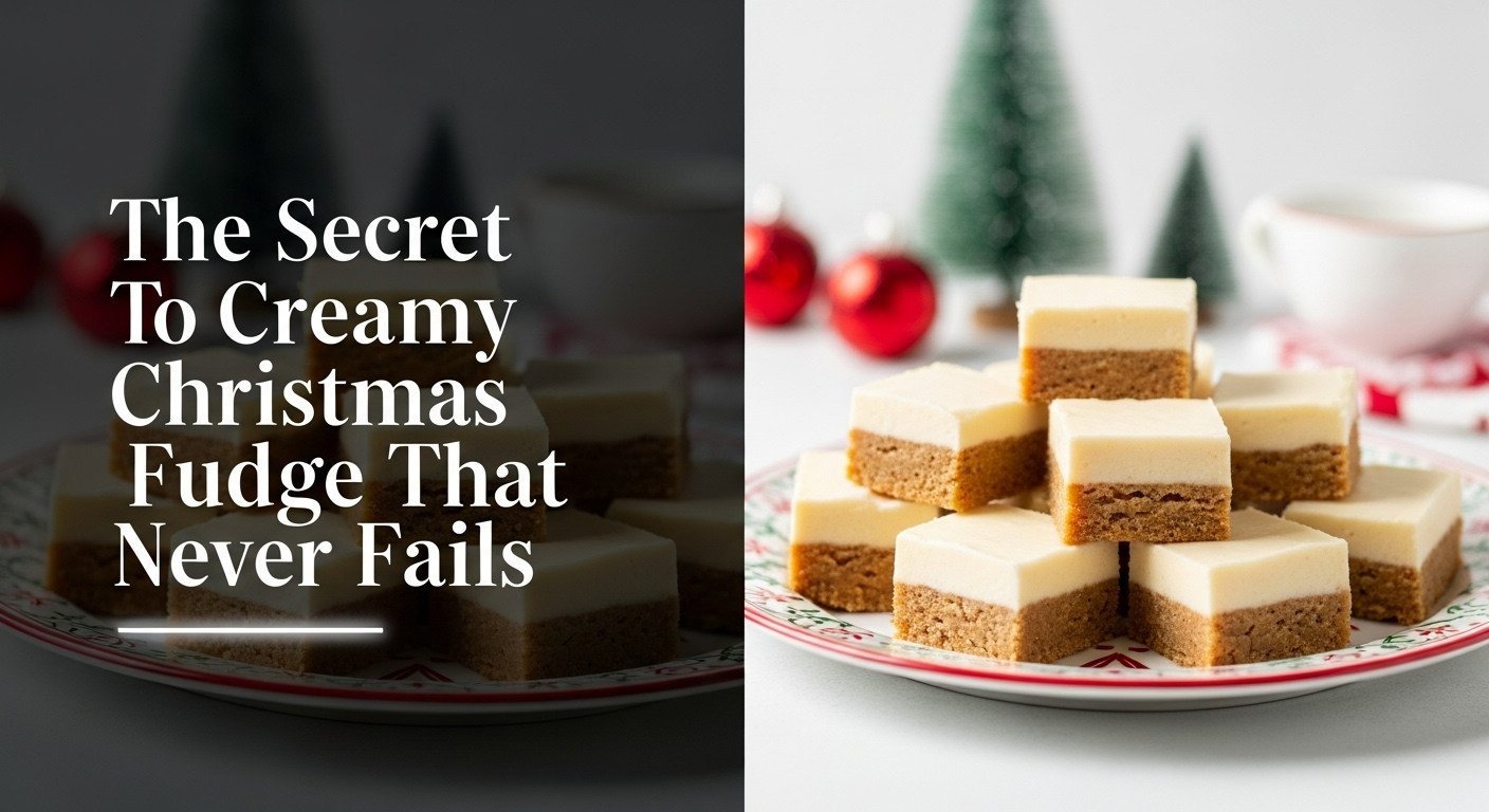 The Secret To Creamy Christmas Fudge That Never Fails