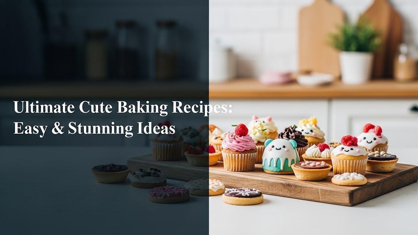 Ultimate Cute Baking Recipes: Easy & Stunning Ideas