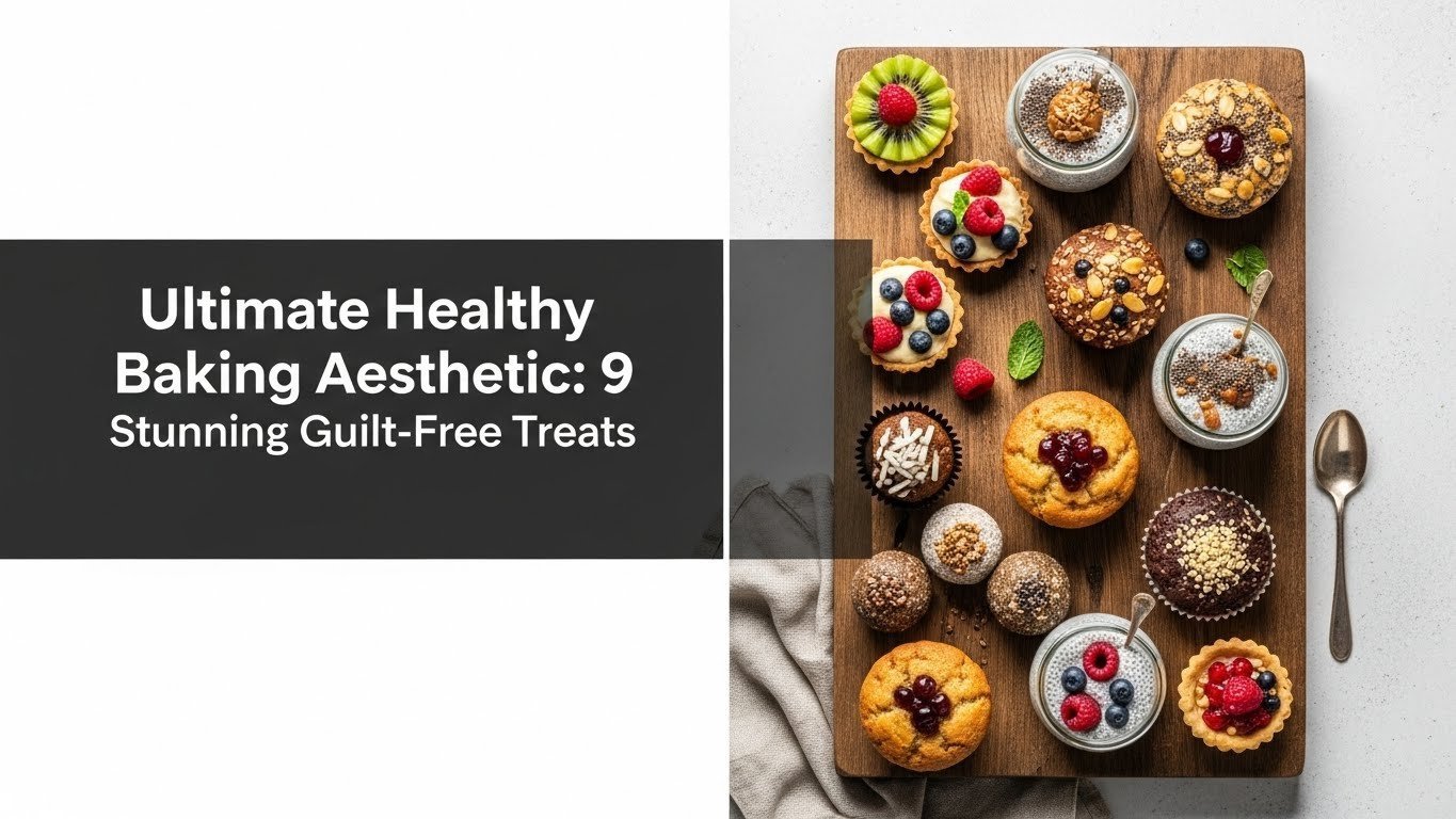 Ultimate Healthy Baking Aesthetic: 9 Stunning Guilt-Free Treats