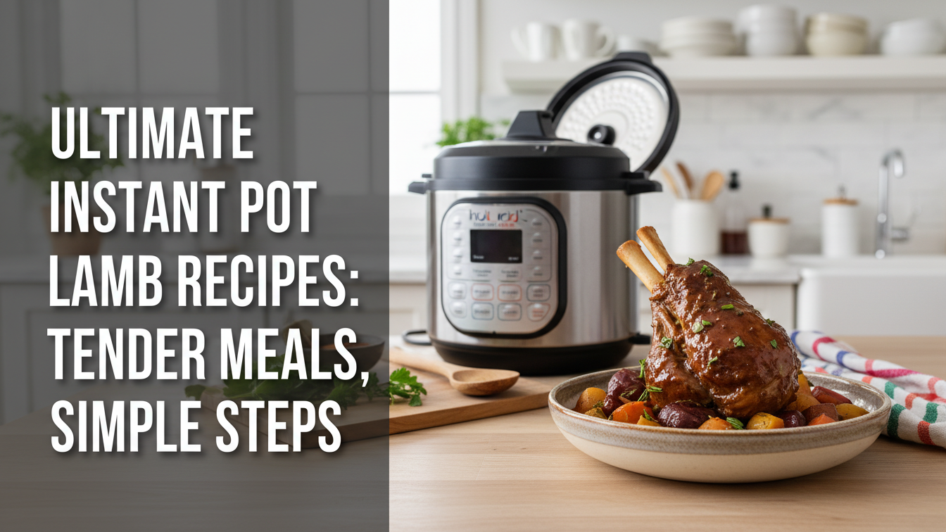 Ultimate Instant Pot Lamb Recipes: Tender Meals, Simple Steps