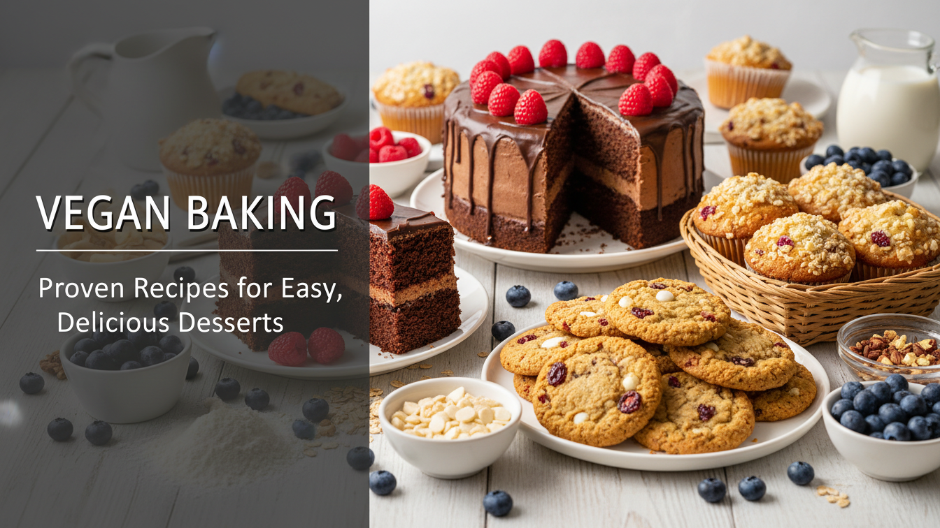 Vegan Baking: Proven Recipes For Easy, Delicious Desserts