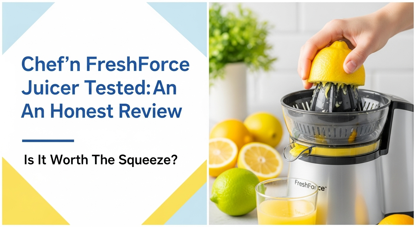 Chef'n FreshForce Juicer Tested: An Honest Review 2026
